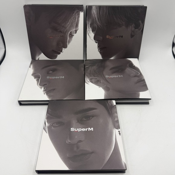 Media | Lot Of 5 Superm The First Mini Album Taeyong Ten Baekhyun Mark ...